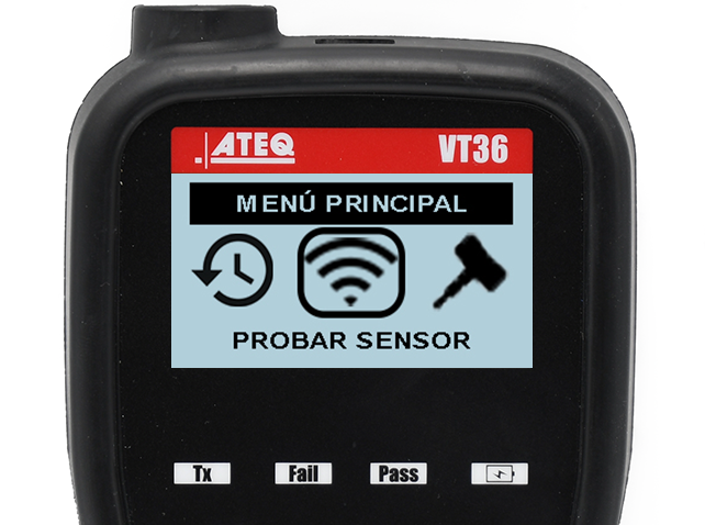 Equipo VT36 de activación/programación de sensores TPMS de ATEQ