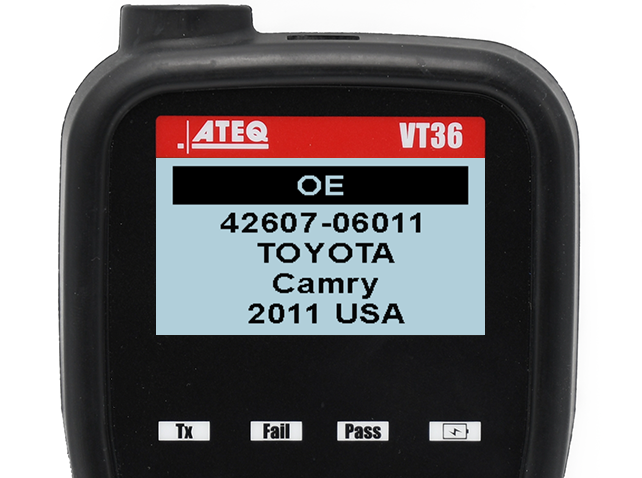 아텍 VT36 TPMS 센서 활성화 및 프로그램 툴