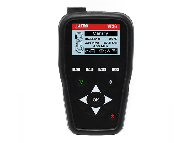 아텍 VT36 TPMS 센서 활성화 및 프로그램 툴