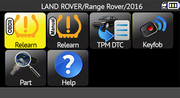 TPMS diagnostic information – Land Rover Range Rover / Evoque / Sport ...