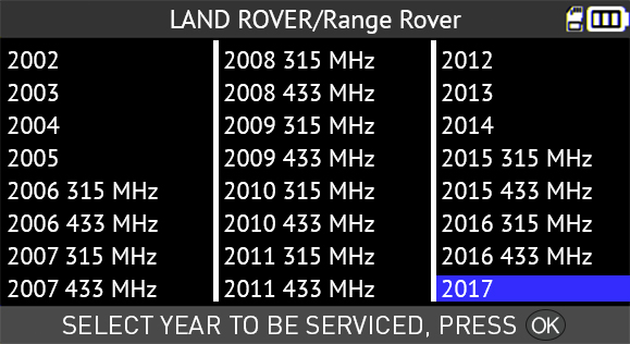 TPMS diagnostic information – Land Rover Range Rover / Evoque / Sport ...