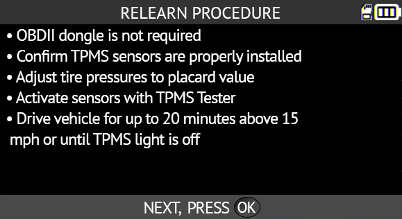 TPMS DIAGNOSTIC INFORMATION – Jeep Wrangler, 2007-2020 - ATEQ-TPMS